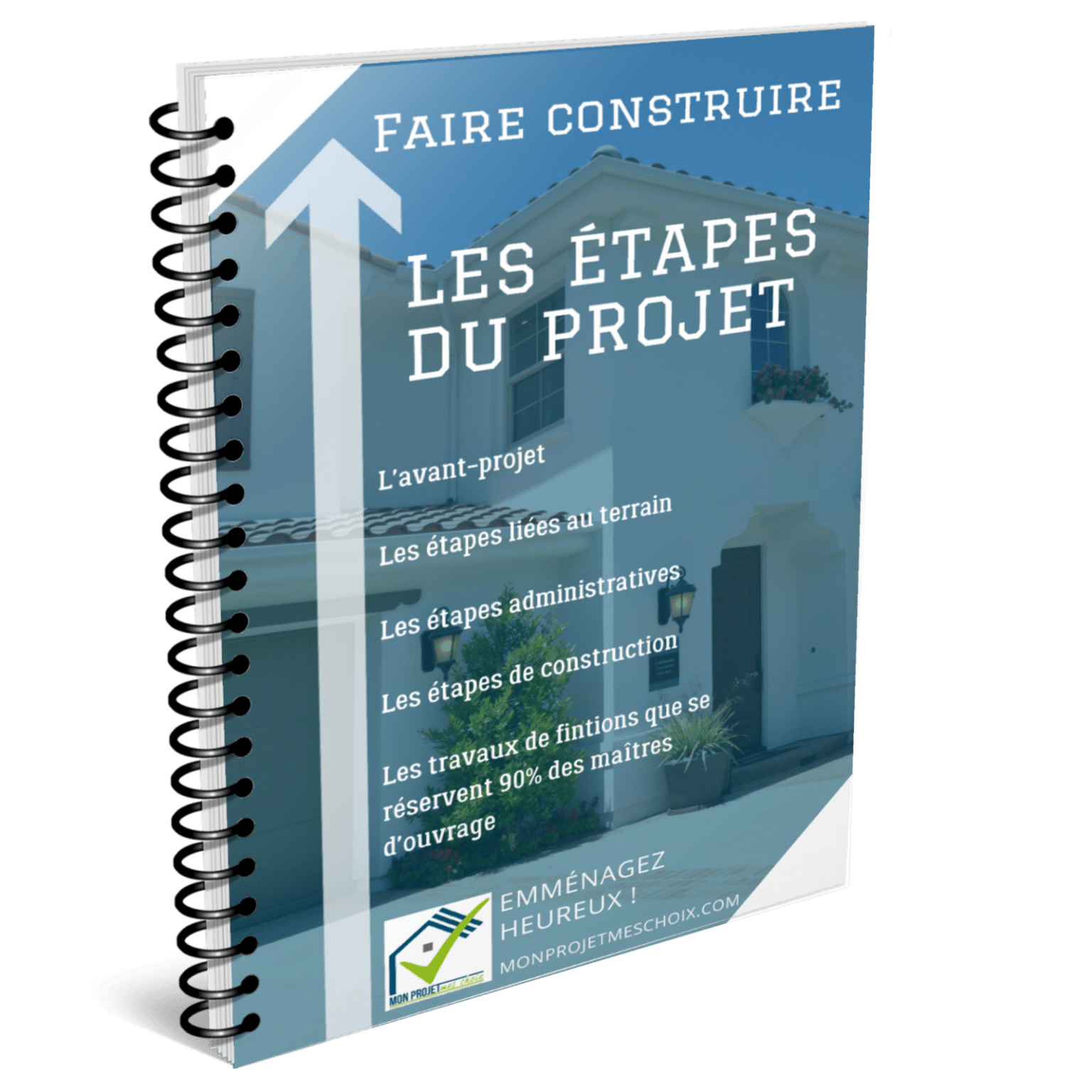 Guide PDF des étapes d'une construction maison (prépa & travaux)